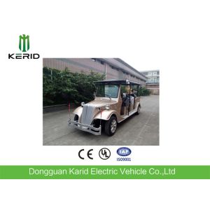 Quality FRP Body Electric Vintage Cars / Electric Tour Bus With 8 Seats For Pick Up for sale
