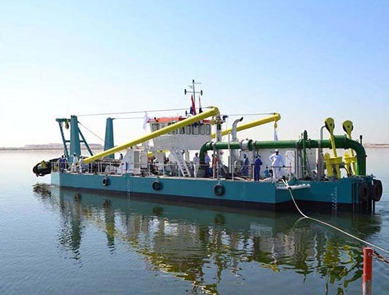 Quality 6m Dredging Depth Cutter Suction Dredger Ship 205KW With Cummins Engine WN200 for sale