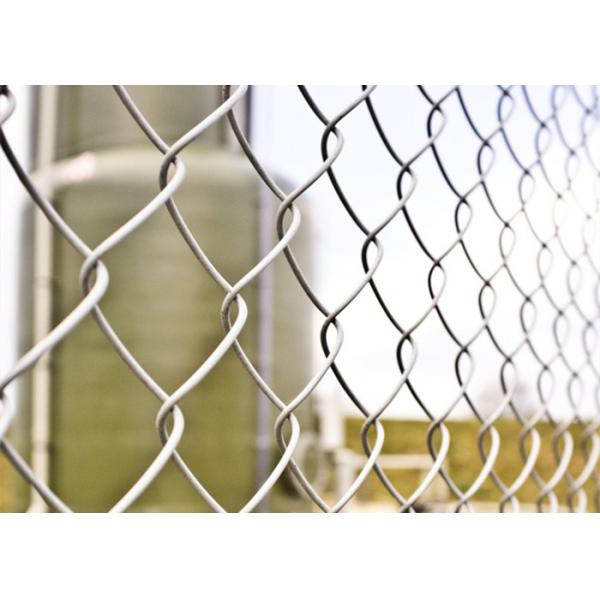 Quality 8 Foot Boundary Wall Pvc Coated Industry Galvanized Chain Link Fence Hot Dipped for sale