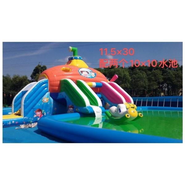 Quality Eco-Friendly Outdoor Adult Rectangular Metal Frame Inflatable Pool for Hot Water for sale