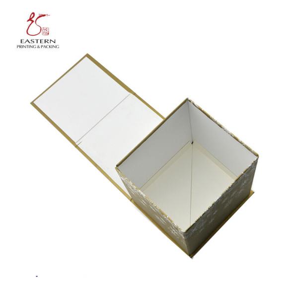 Quality Foldable Christmas 1250gsm Square Cardboard Gift Boxes For Chocolate for sale