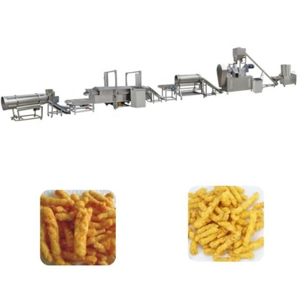 Quality 200-250kg/H Fully Automatic Kurkure Making Machine Multifunctional for sale