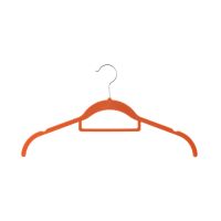 Quality 16.4x9x0.2 Inch No Trace Slim Velvet Coat Hangers for sale