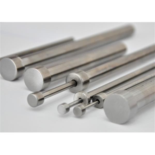 Quality SKH51 TiCN Plastic Injection Mold Parts , Nitriding Straight Ejector Pin for sale