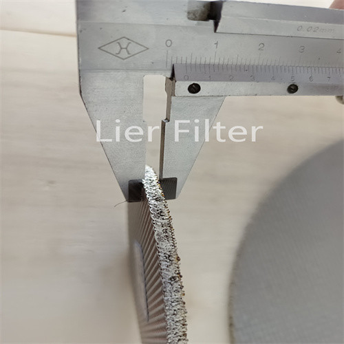 Quality 480C High Temperature Sintered Mesh Filter 10 Micron Stainless Steel Filter for sale