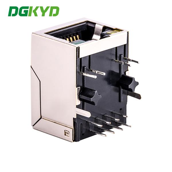 Quality RJ45 Ethernet socket 100Mbps integrated filter with POE network interface for sale