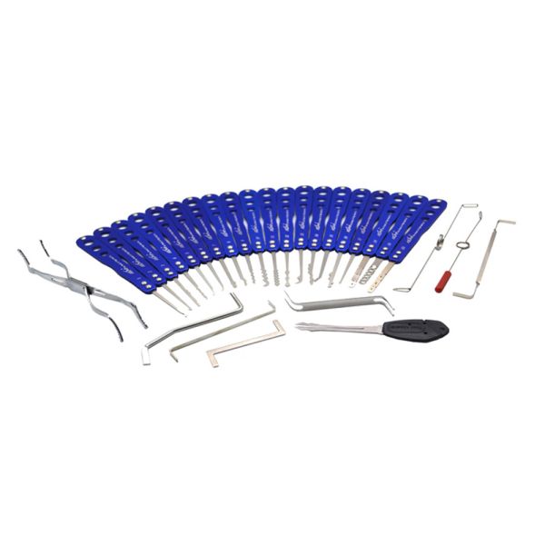 Quality Locksmith Practice Picking Tools 20-In-1 Hook Lockpick Lock Picks House Lock Set for sale