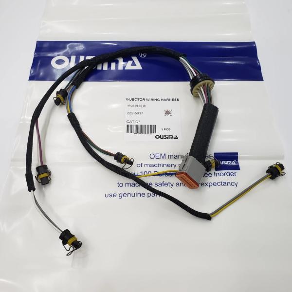 Quality 222-5917 Wire Harness Cable Assembly , C7 Electrical Wiring Harness for sale