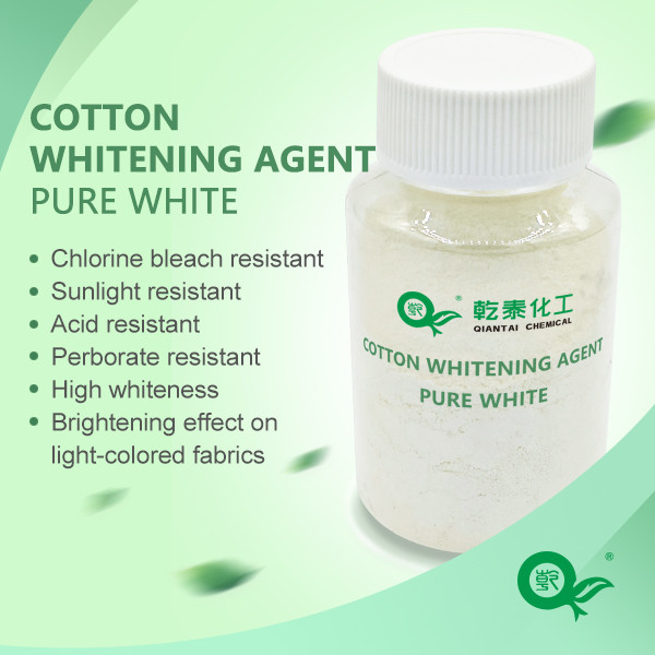 Quality Whitening Agent For Pure White Cotton, White Dye To Increase Whiteness Of Cotton Textiles for sale