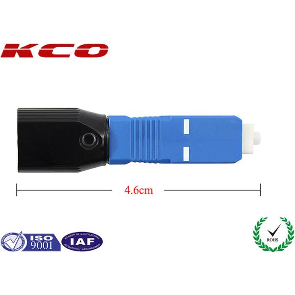Quality SC / APC UPC Bare Fiber Adapter , Fiber Optic Cable Adapter Interchangeable for sale