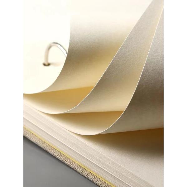 Quality Spiral Brown Color Hardcover Lined Notebook For Student Writing for sale
