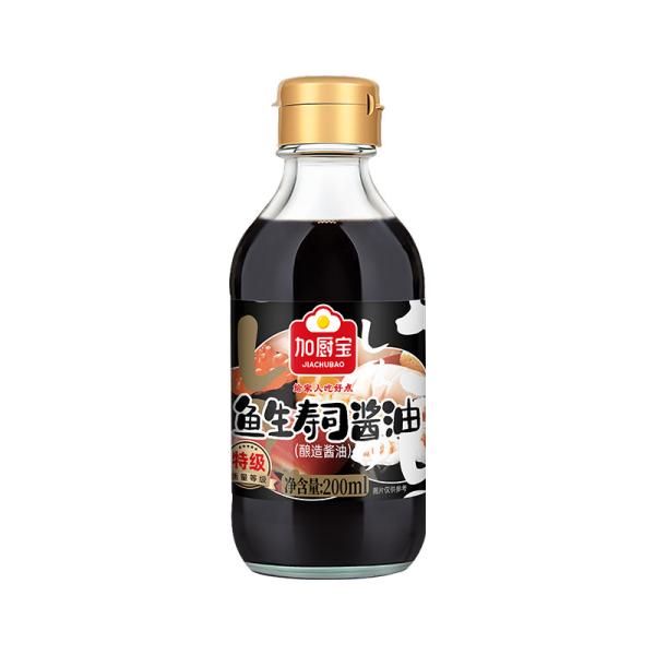 Quality 200ml Organic Light Soy Sauce Sashimi For Japanese Sushi Dipping for sale