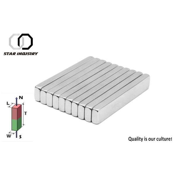 Quality Wind Generator Permanent Neodymium Bar Magnets N42 With 3M Adhesive for sale