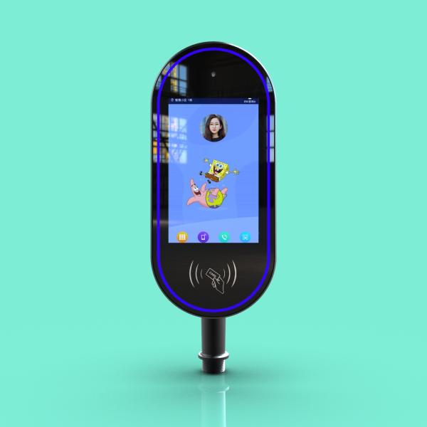 Quality 7 Inch Column Type Face Recognition Terminal IP65 Waterproof for sale