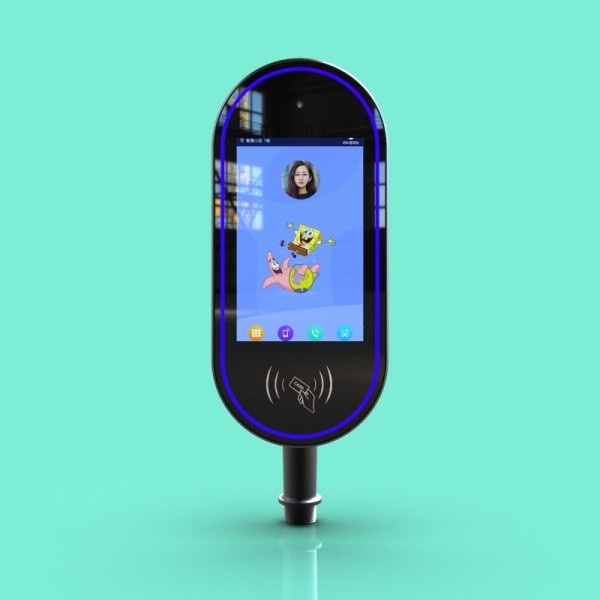 Quality JP182 8-Inch Pedestrian Turnstile Linux System Facial Recognition and Card for sale