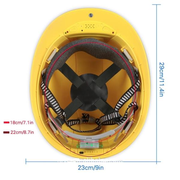 Quality 4G Android System Safety Helmet Camera For Construction 2 Way Audio Live for sale