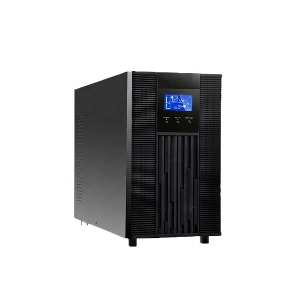 Quality 1kVA-3kVA Double Conversion UPS with 0ms Transfer Time and LCD Display for for sale