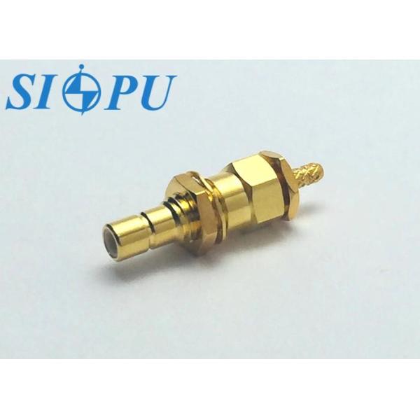 Quality SMB Male RF Coaxial Connector – Threaded Mount, Compatible with RG178/U Cable for sale