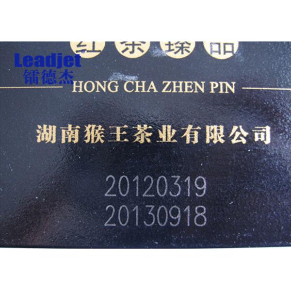 Quality Leadjet Stainless Steel Laser Marking Machine With EZCAD Software Control for sale