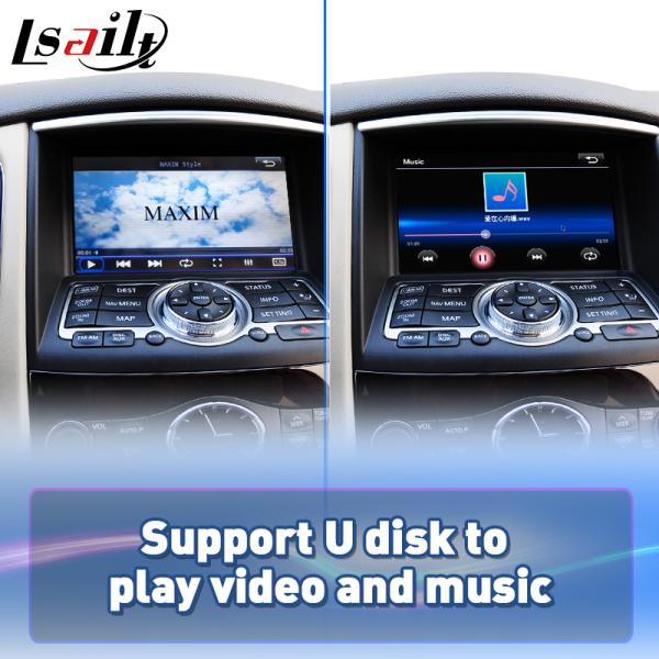 Quality Lsailt Android Auto Carplay Screen for 2007-2017 Infiniti EX25 EX35 EX37 EX30d for sale