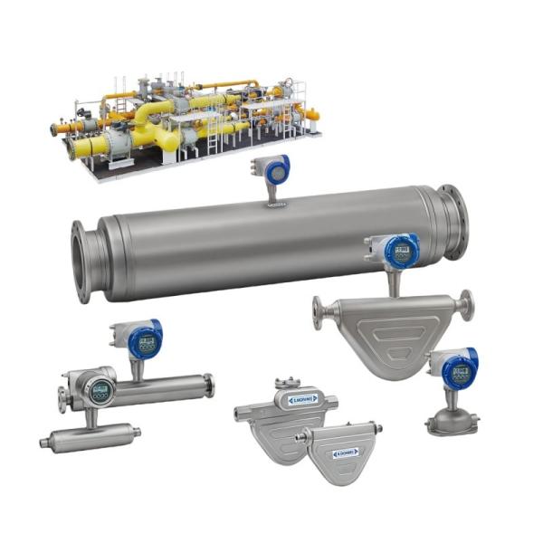 Quality Supplier Industrial Automation Instruments Krohne Flowmeter OPTIMASS 6400 Double Straight Tube Coriolis Mass Flow Meters for sale