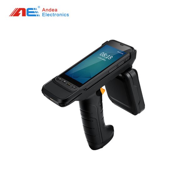 Quality Handheld Terminal Mobile Android Scanner NFC RFID Barcode Android 9.0 RFID for sale