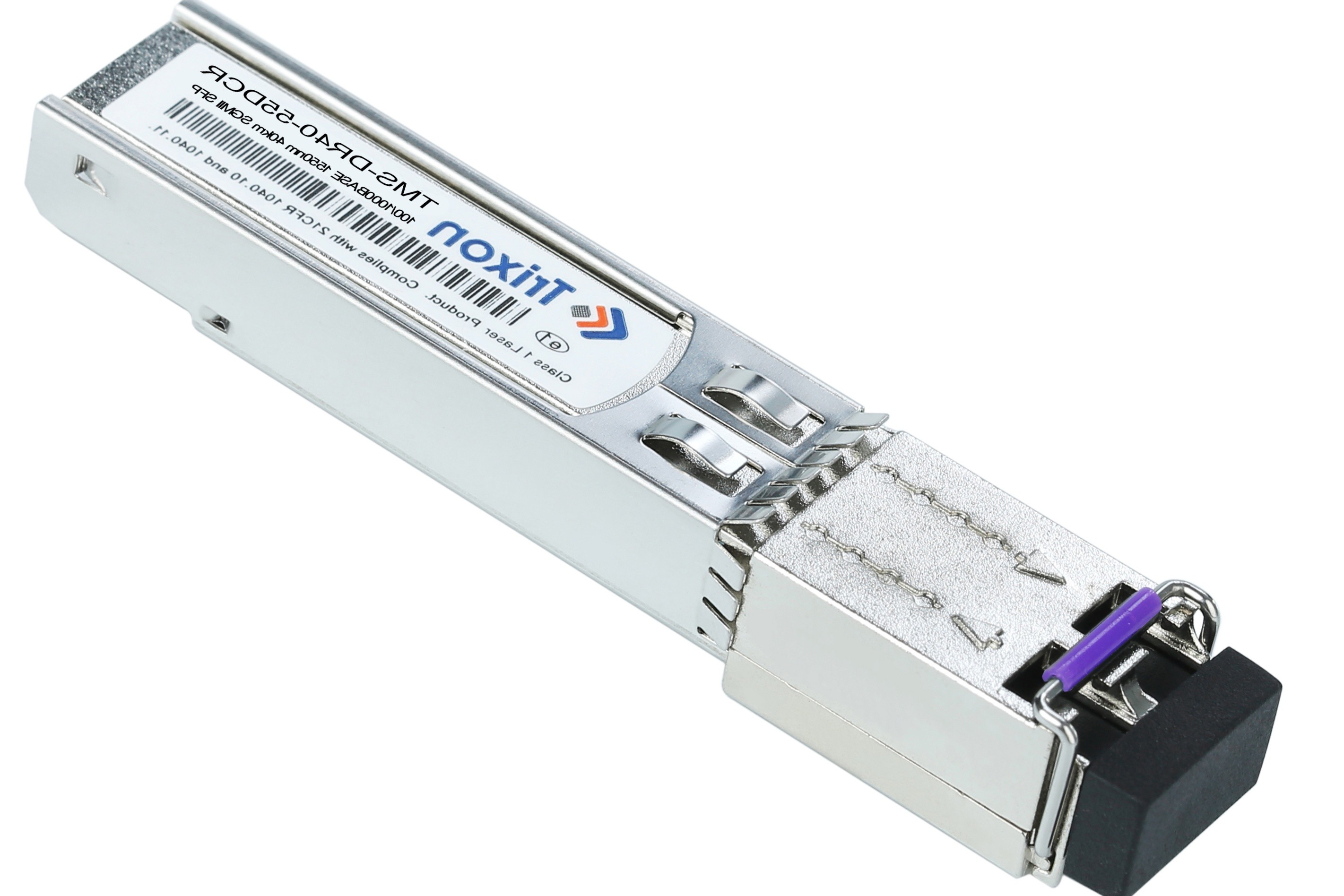 Quality Hot Pluggable SMF Fiber Type Serial Gigabit Medium Interface Transceiver With Duplex LC Connector Interface for sale