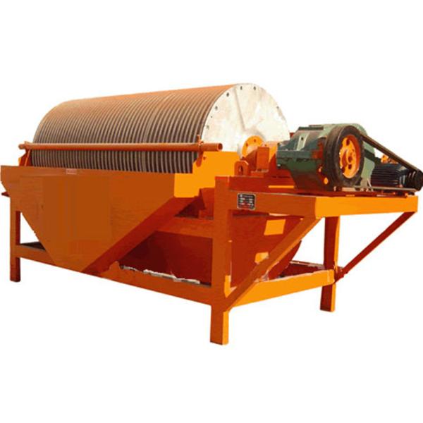 Quality CTB6012 Wet 20t/H Drum Magnetic Separator Machine and iron ore magnetic for sale