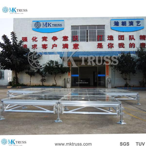 Quality Events/Shows/Welding Stage with Aluminum Frame and Adjustable Legs Height for sale