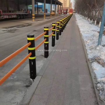 Quality Flexible Pedestrian Barrier Anti-Collision Guardrails Warehouse Safety Barrier for sale