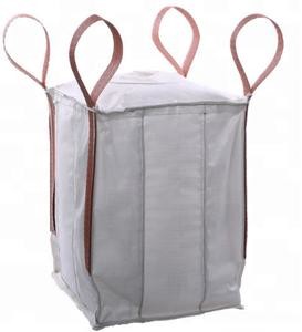 Quality 1 Tonne Jumbo Fertilizer Big Bag Fibc 4 Panel Breathable anti static for sale