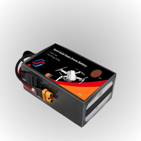 Quality High Capacity Semi-solid State Battery 12S 44.4V 22000 mAh Drone Battery Pack for sale