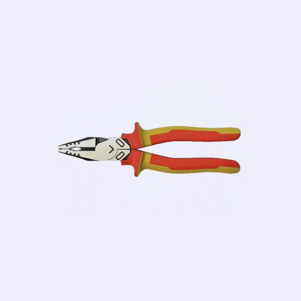 Quality 8" High Leverage Multi-Function Combination Pliers VDE insulated handles hand for sale