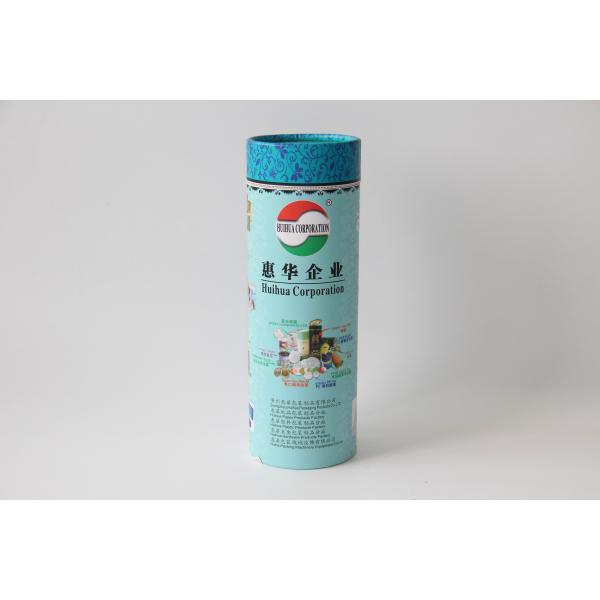 Quality Cylinder Cardboard Paper Cans Packaging with Custom Logo Printing for sale