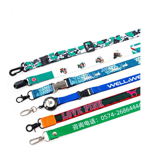 Quality Custom Printing Sublimation Polyester Neck Lanyards with Breakaway and Safety for sale