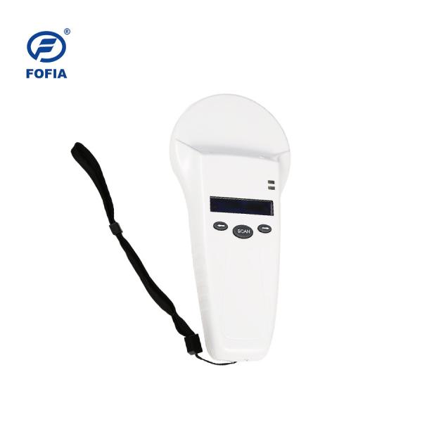 Quality Barcode Animal Identification Scanner RFID Reader 134.2khz 22 Cm for sale