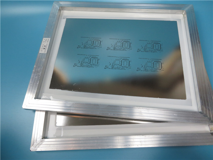 Quality Solder Paste Stencil SMT built on 0.1mm stainless steel foil Assembly Laser Cut for sale