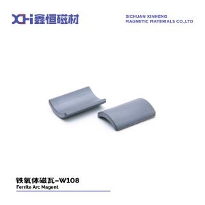 Quality Ferrite Cylinder Magnet Sintered Ferrite Motor Magnets For Automobile Window for sale