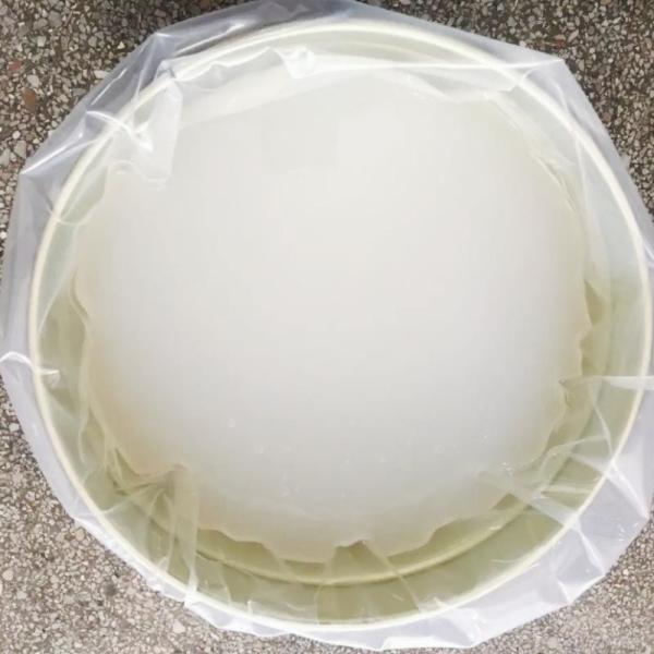 Quality Maternal And Infant Grade Elastomer Silicone Raw Materials 6.5Mpa Colorless LSR Silicone Rubber for sale