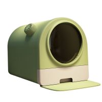 Quality OEM Waterproof Smart Cat Litter Box Night Light Automatic Litter Box Odor for sale