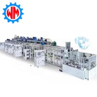 Quality High Efficiency Big Ring Waist Diaper Production Plant PLC Control Intelligent for sale