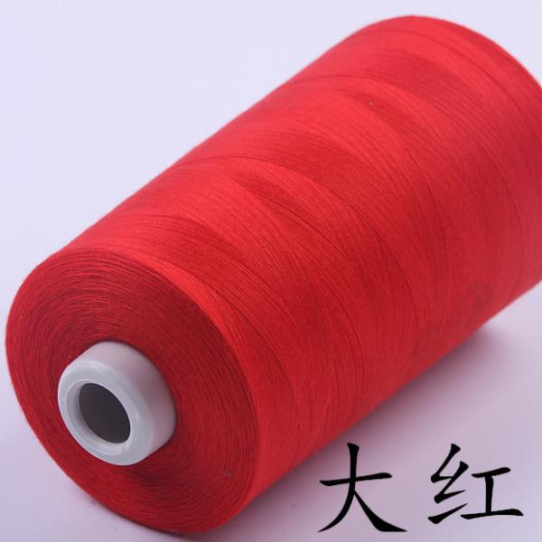 Quality 3000 Yards Black Color RTS 40s/2 Sewing Thread Perfect for Tents Jeans Leather Products for sale