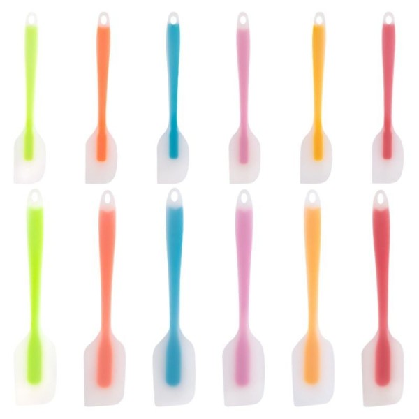 Quality Silicone Spatula Set with Basting Brush, Heat Resistant, BPA-Free & Non-Stick Small Rubber Spatula, Kitchen Utensils Set for Baking, Cooking, Scraping, Stirring & Basting for sale