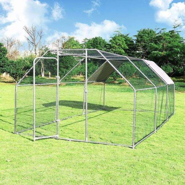 Quality 3mx6m Walk In Metal Chicken Run For Poultry Hen for sale