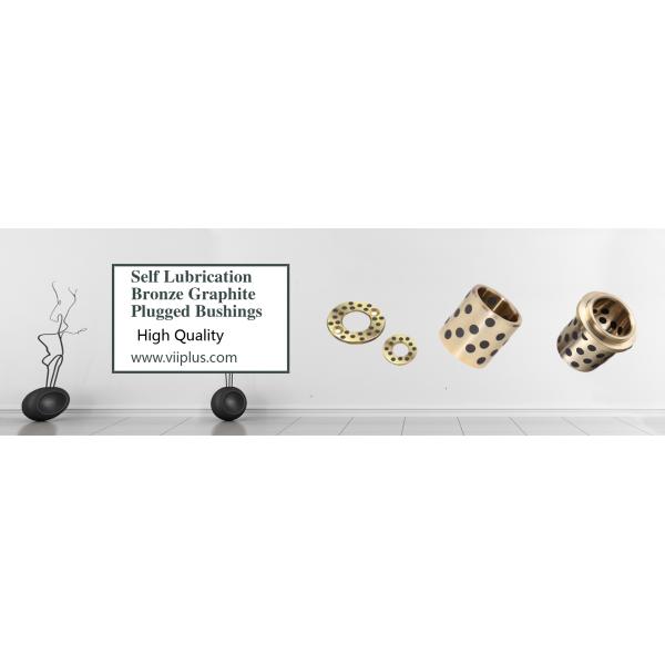 Self Lubrication Bronze Graphite Plugged Bushings