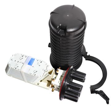 Quality FTTH Fiber Optic Splice Closure 12c 24c 48c With ISO9001 Certification for sale