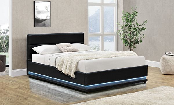 Quality Faxu Leather Ottoman Storage Bed for sale