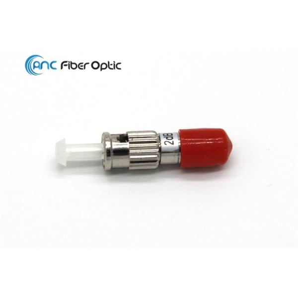 Quality Male Female ST Fixed Optical Attenuator Single Mode 2dB 5dB 10dB 20dB Plug Type for sale