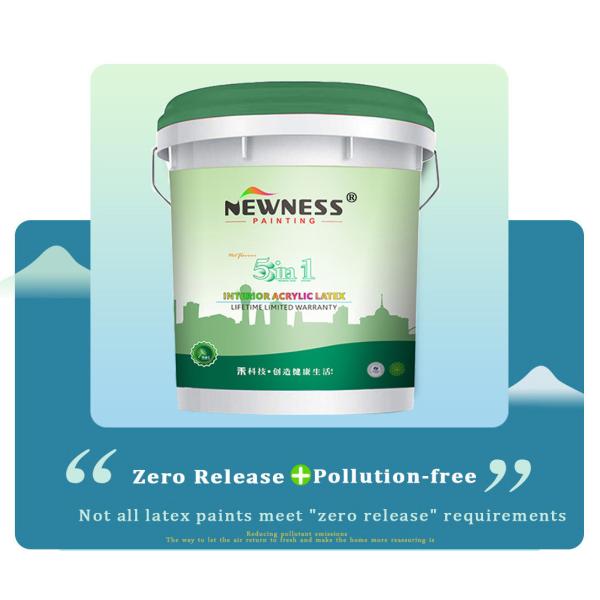 Quality Building Coating Interior Wall Paint Emulsion with Supper Coverage CAS No. 9003 for sale