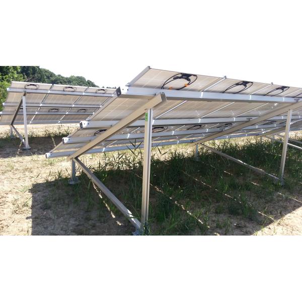 Quality Solar PV Bracket Solar Panel Mounting Structure PV Racks Anti Corrosion Aluminum for sale